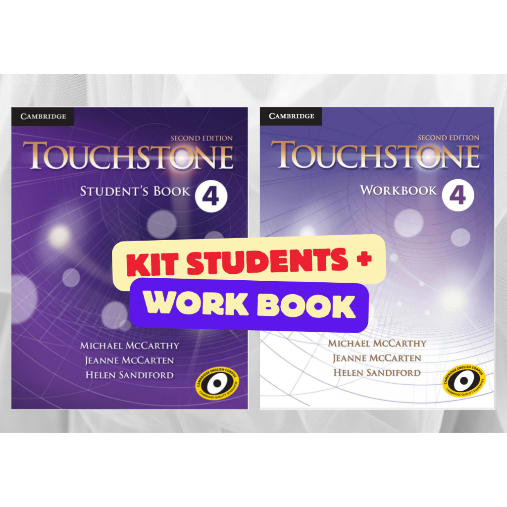 Touchstone 4 Second Edition Student Book + Workbook | Shopee Brasil