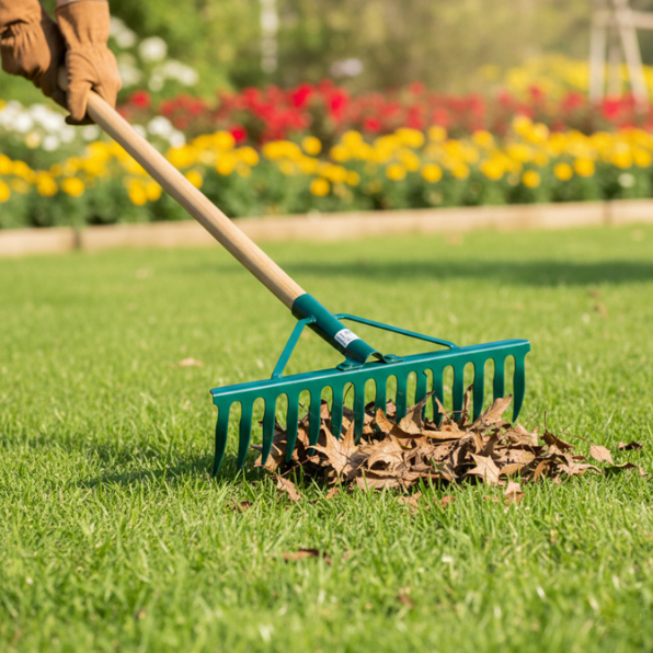 Rastelo Ancinho de Ferro 14 Dentes Reforçado – Jardim e Quintal (Sem ...