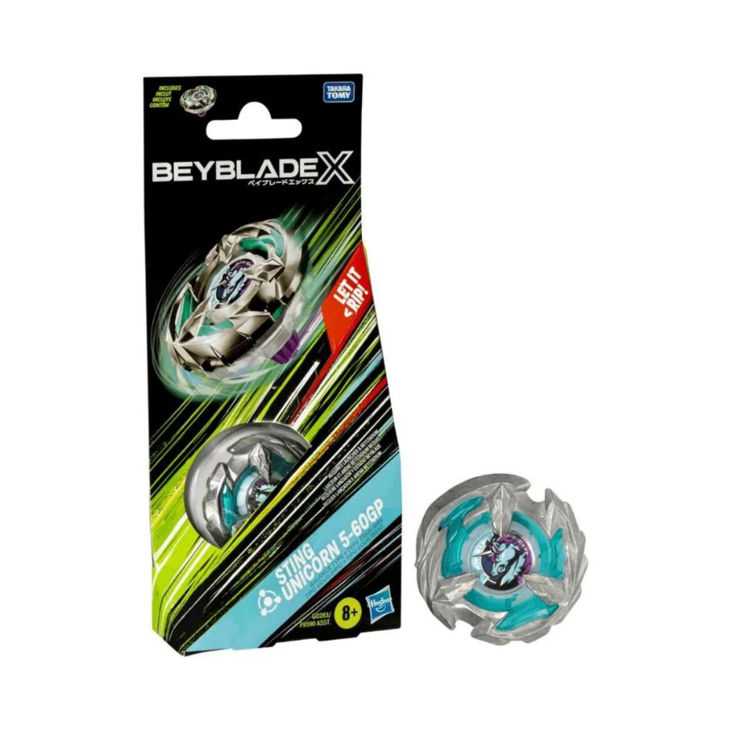 Beyblade X Sting Unicorn 5-60GP (Verde) - Hasbro G0283 | Shopee Brasil