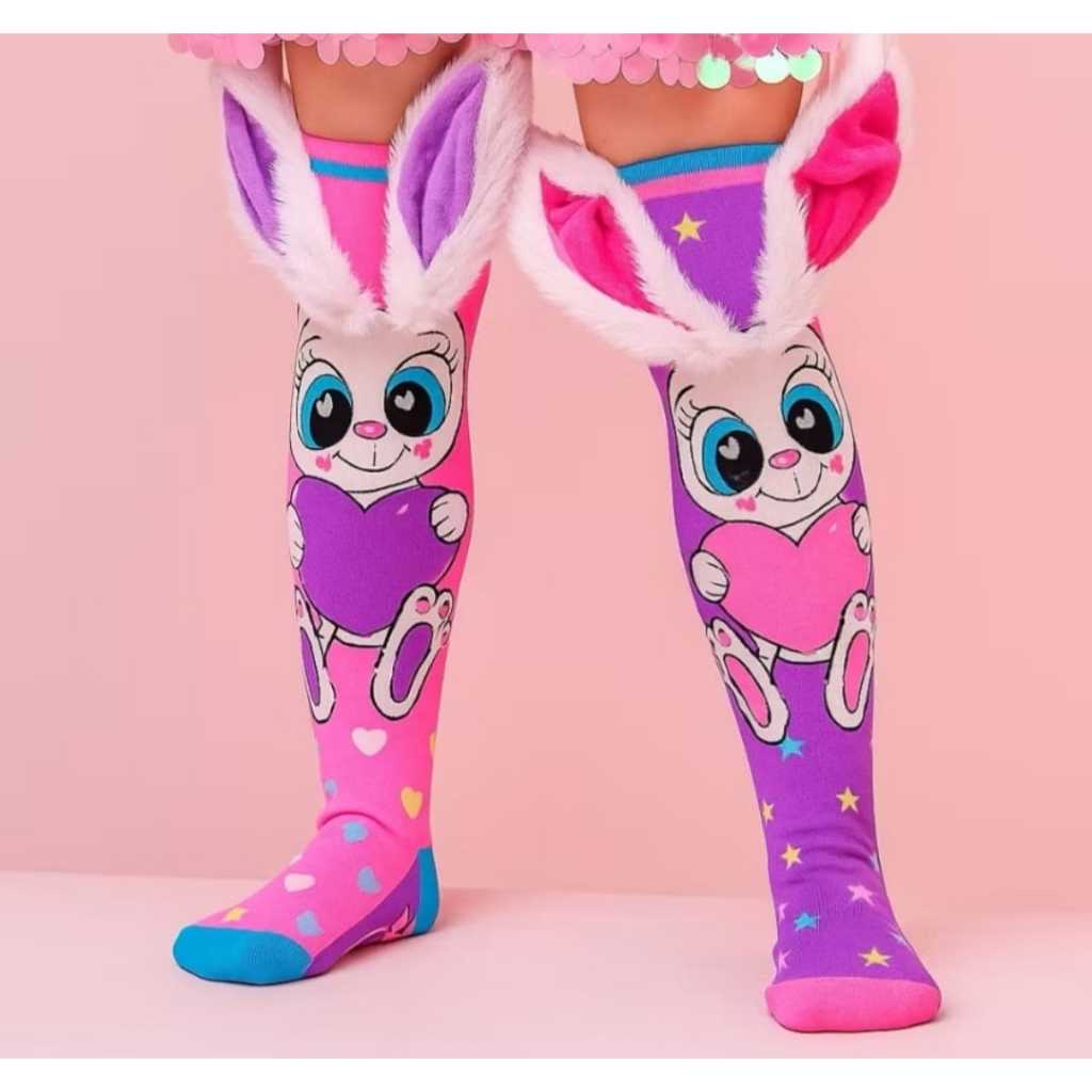 Meia Divertida/Maluca 3D cano alto | Shopee Brasil