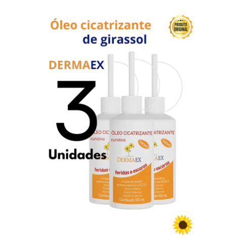 KIT 3 Óleo Cicatrizante Dermaex Age Feridas E Escaras Dersani Óleo De ...