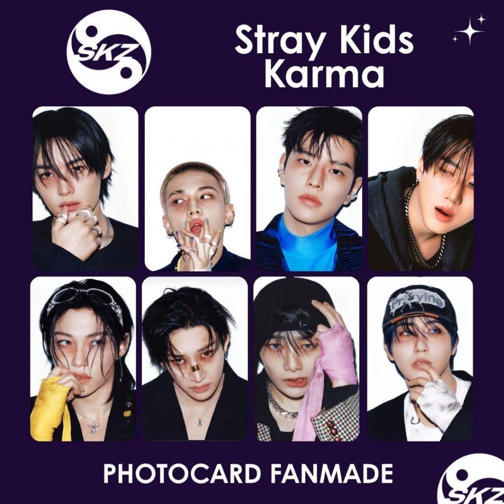 Kit de Photocards StrayKids SKZ KARMA - 8 unidades | Shopee Brasil