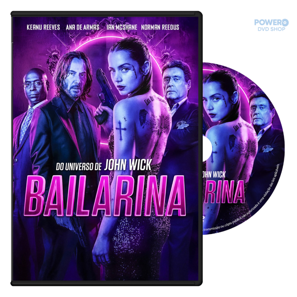 DVD - Bailarina - Do Universo de John Wick - Filme (2025) Dublado e ...