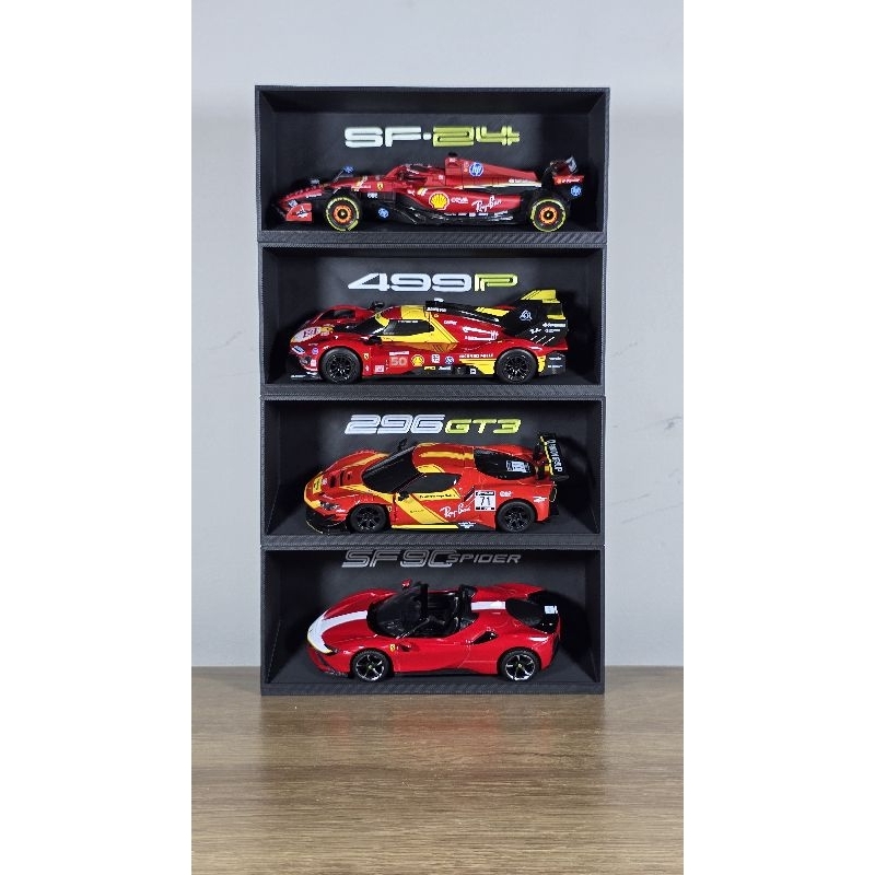 EXPOSITOR MINIATURA SHELL FERRARI 1/41 | Shopee Brasil
