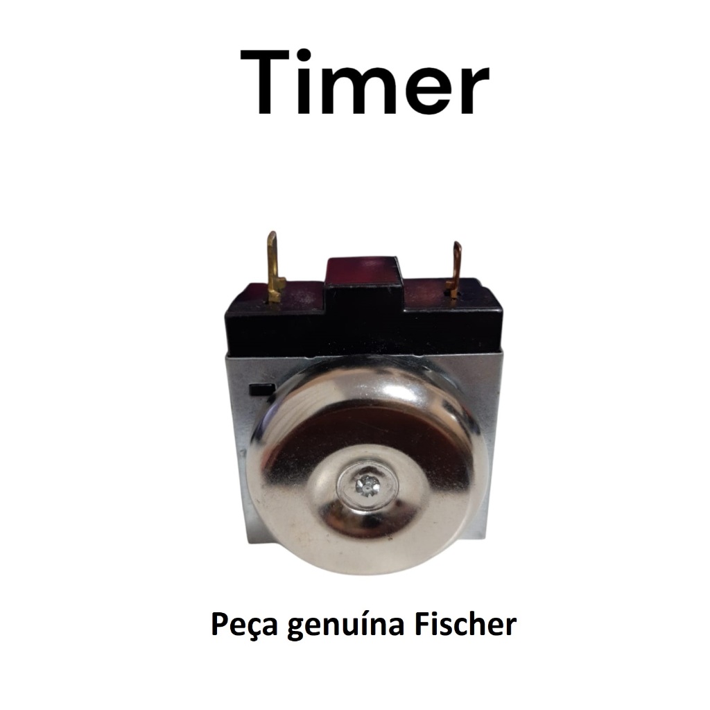 Timer 120 minutos original Fischer para fornos elétricos de bancada ou ...