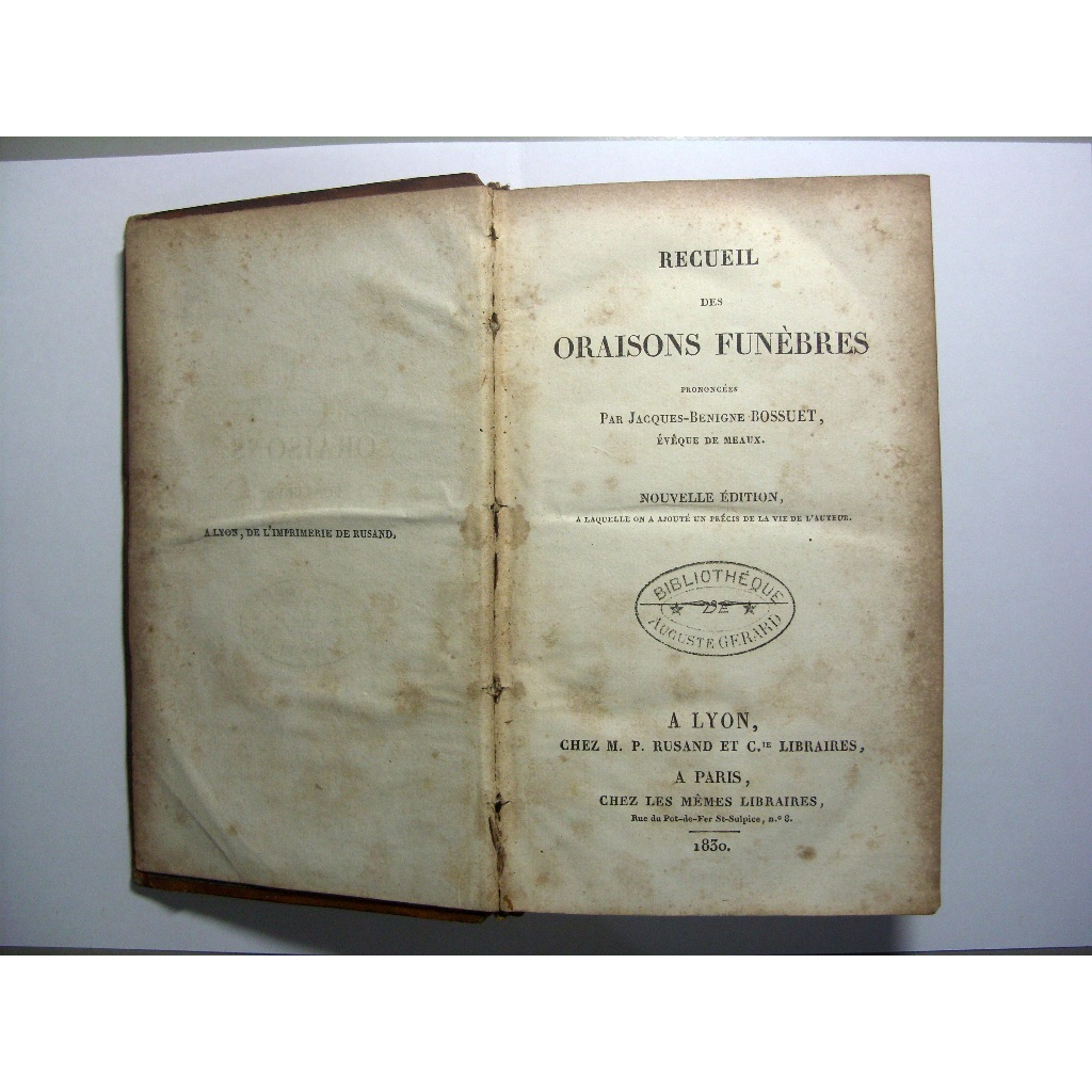 Raro Livro Frances de 1830 Quase 200 Anos, Autentico. | Shopee Brasil