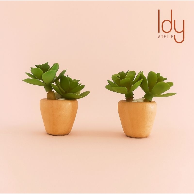 Mini vasinho suculenta artificial - imã de geladeira | Shopee Brasil