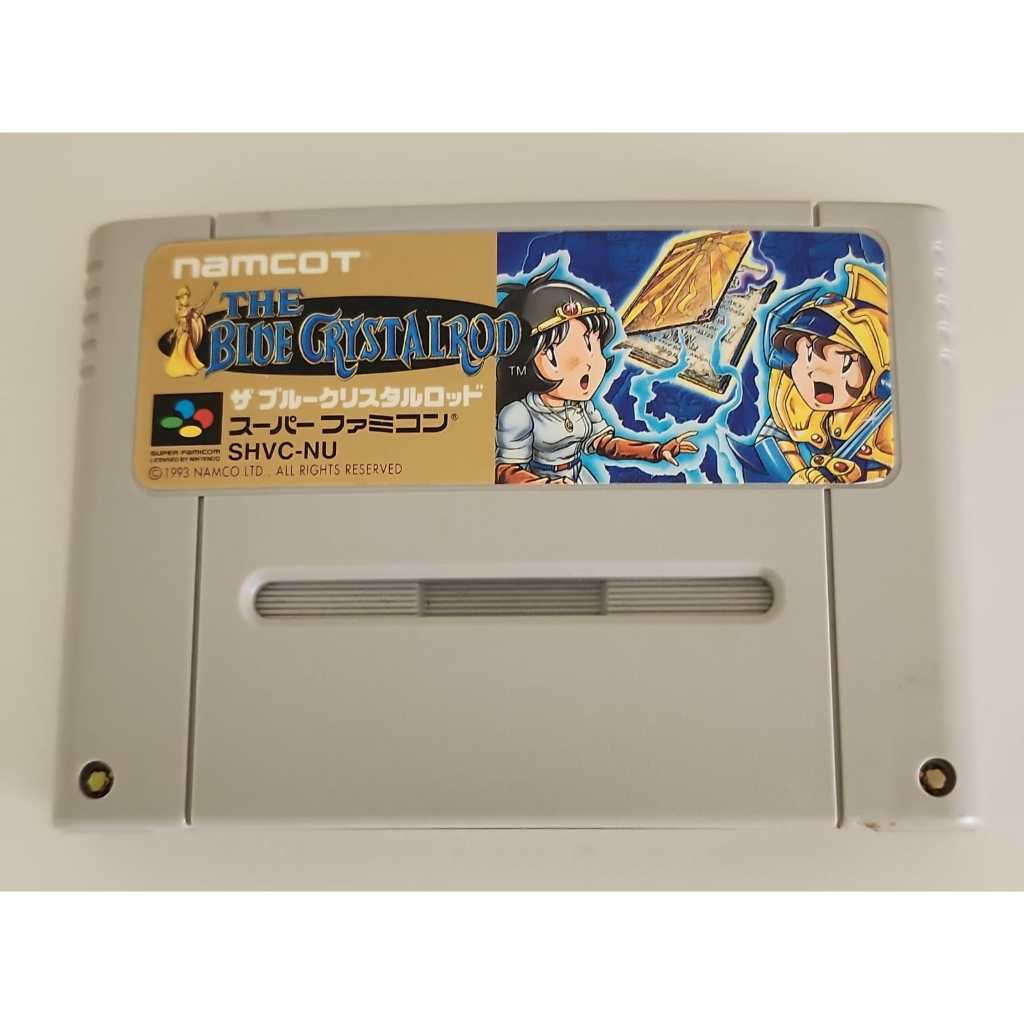 The Blue Crystalrod - Super Famicom ( USADO ) | Shopee Brasil