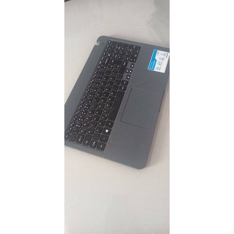 Chassi Carcaça Palmrest Tampa base do teclado notebook Samsung Np350x ...