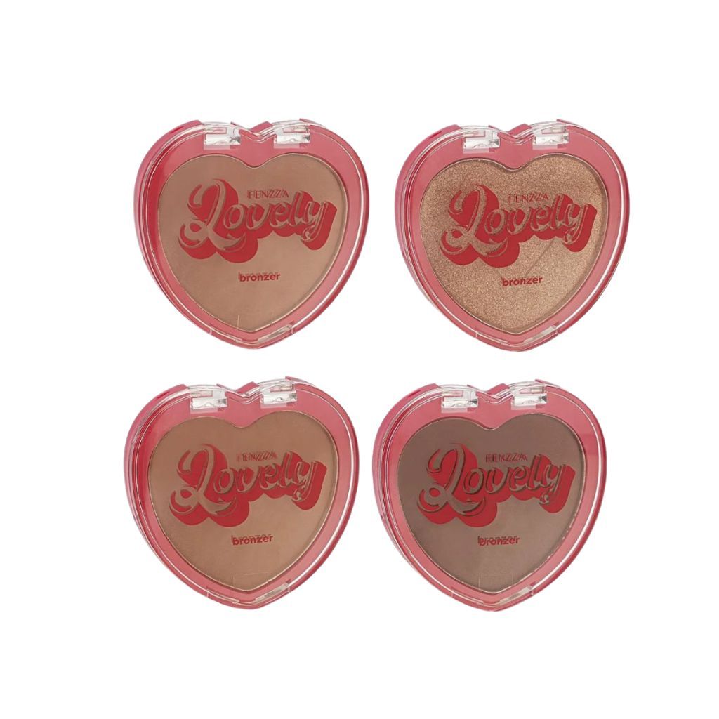 Bronzer Compacto Lovely Fenzza | Shopee Brasil