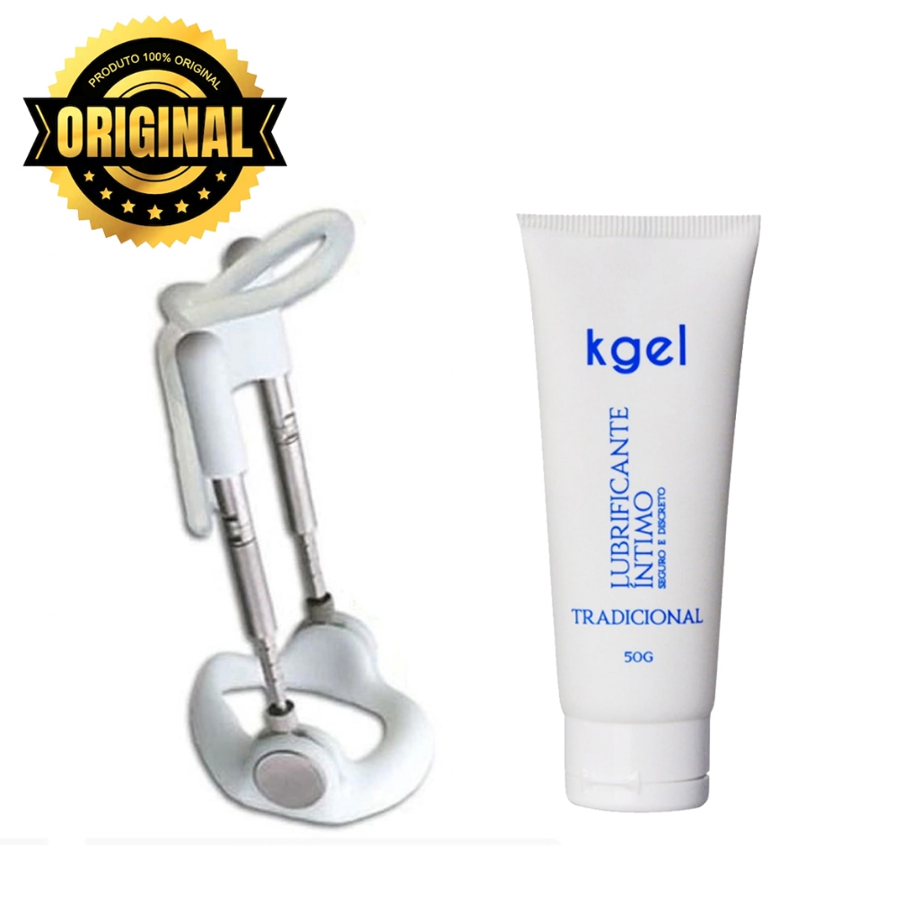 Kit Potência Masculina - Extensor Desenvolvedor Peniano + Lubrificante ...