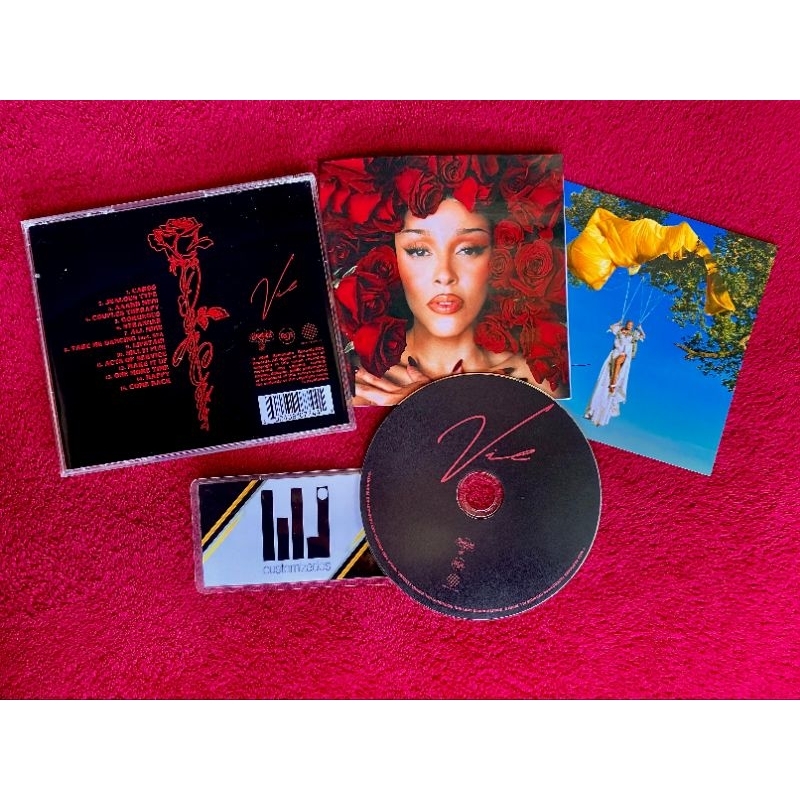 DOJA CAT / VIE + CARD CAPA ALTERNATIVA (CD FAN MADE) | Shopee Brasil