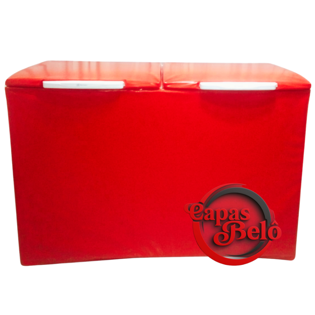 Capa Para Freezer Horizontal Metal Frio 546 - Da550 - 2 Tampas + 01 ...