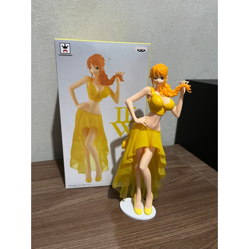 Nami Lady Edge Wedding Action Figure Original Banpresto One Piece ...