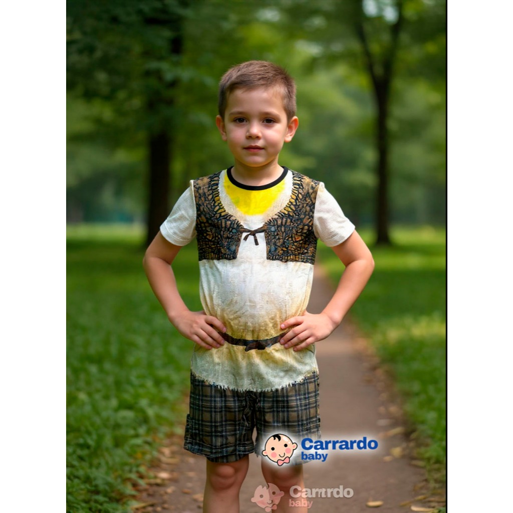 Fantasia Infantil Menino Shrek Ogro Barata Festa Aniversário Temática ...