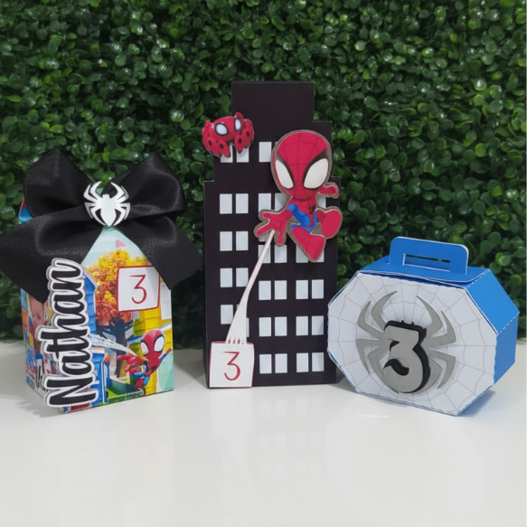 Kit Festa PRONTO Spidey e Seus Amigos | Kit Papelaria Personalizada ...
