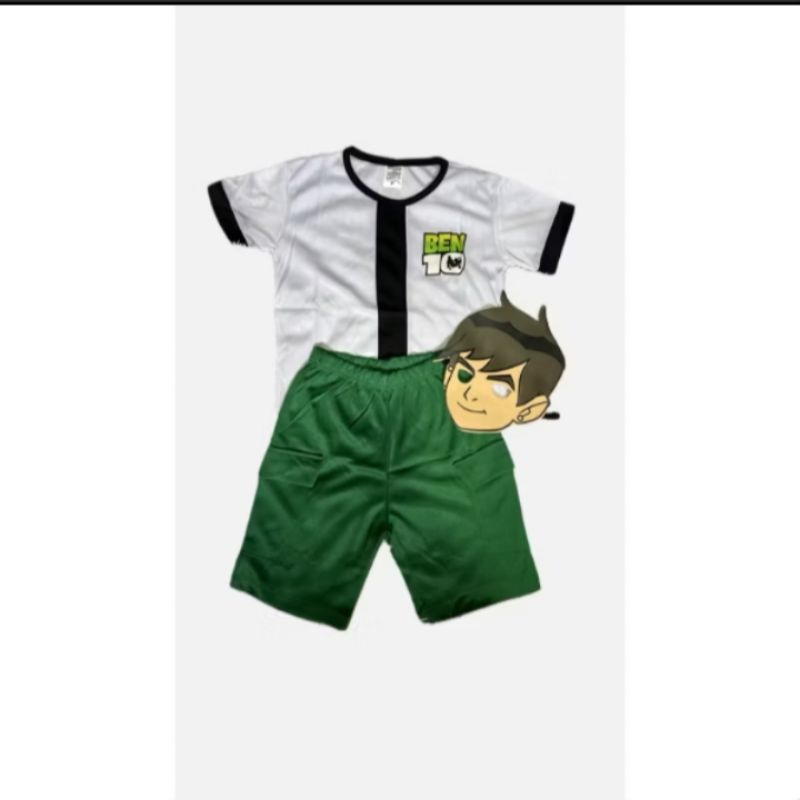 Fantasia Ben 10 curto infantil | Shopee Brasil