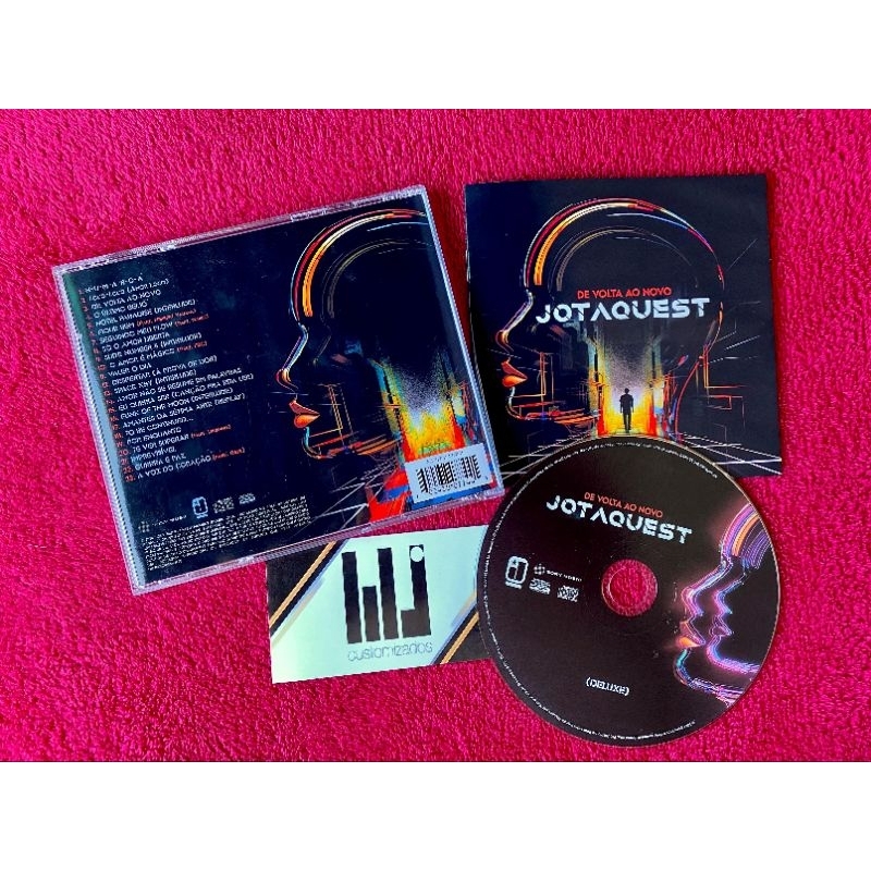 JOTA QUEST / DE VOLTA AO NOVO (DELUXE) CD FAN MADE | Shopee Brasil