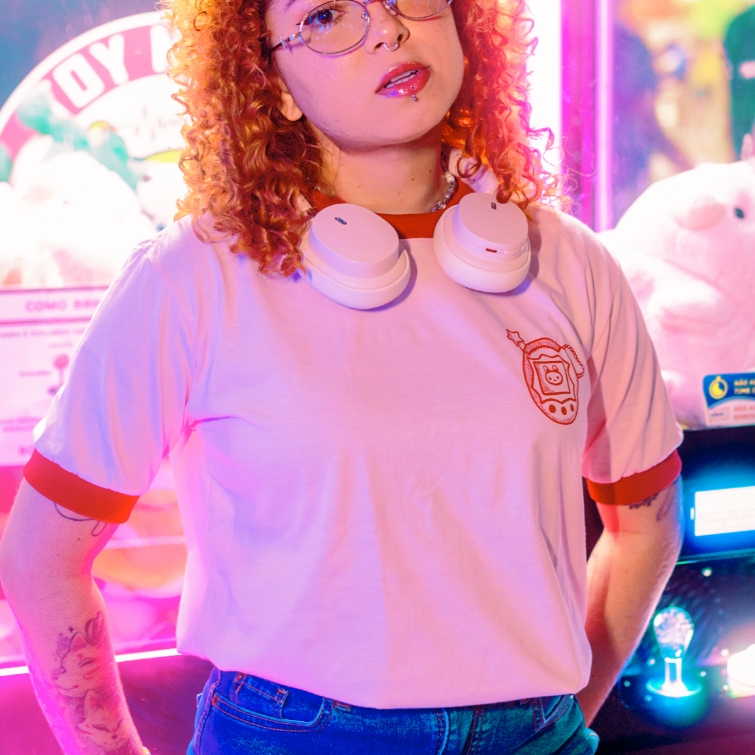 Camisa T-Shirt Gola Ringer Star Nostalgia Anos 2000 Unissex | Shopee Brasil