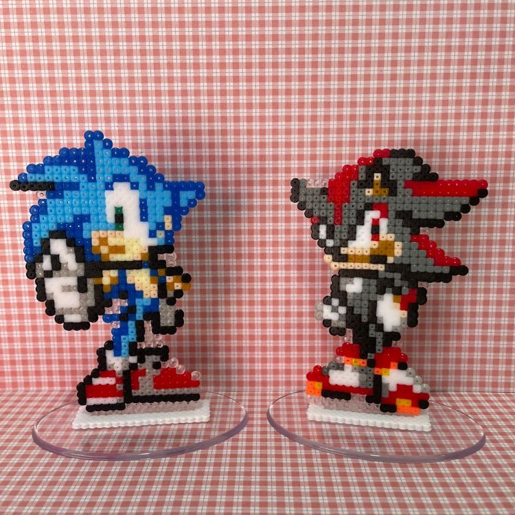 Sonic e Shadow Perlar Beads 2.6mm | Shopee Brasil