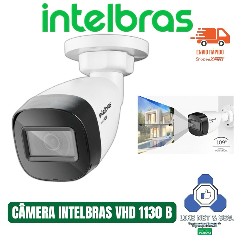 Câmera Multi HD 1 Megapixel 2.8mm 30m VHD 1130 B G7 Intelbras | Shopee ...