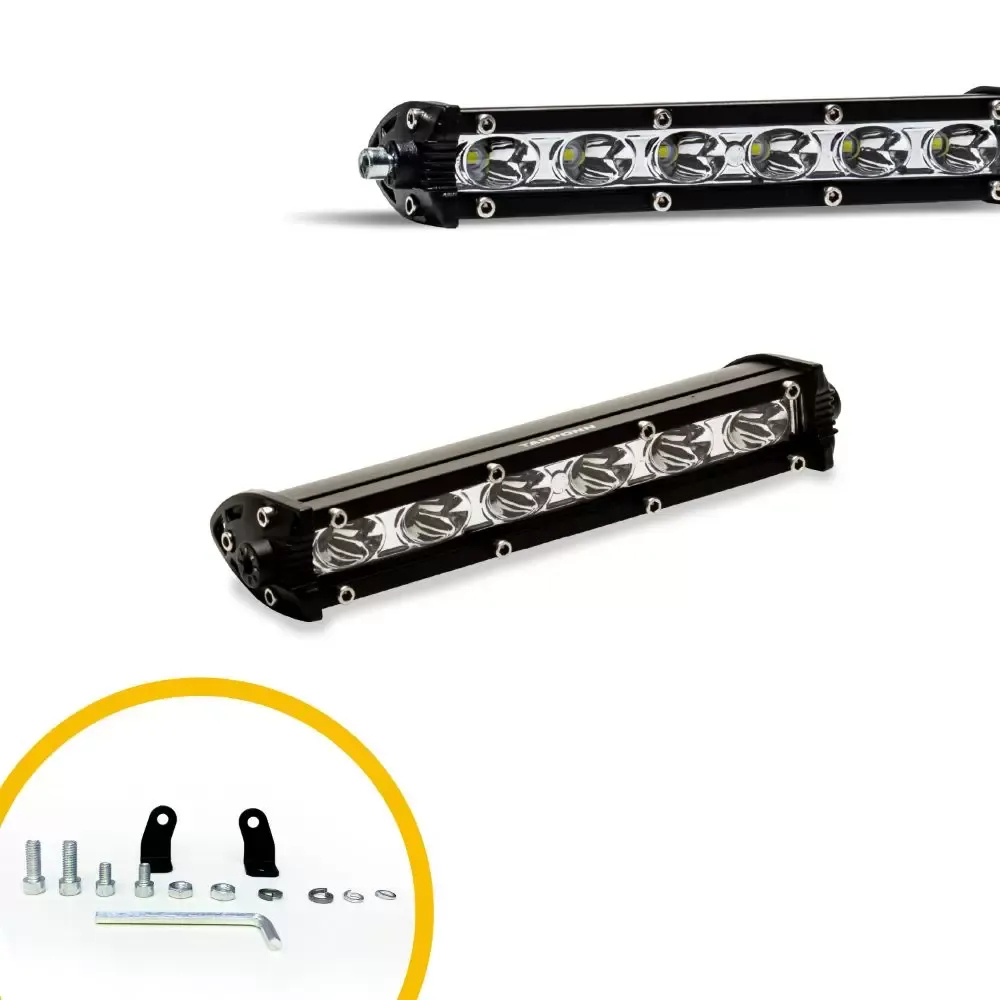Mini Barra de Led Slim Tarponn TP-6034 Foco Aberto 6000k 18w | Shopee ...