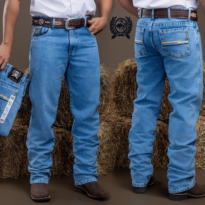 CALÇA COUNTRY MASCULINA, RODEIO E BALAO , AMERICANA LACO COWBOY JEANS ...