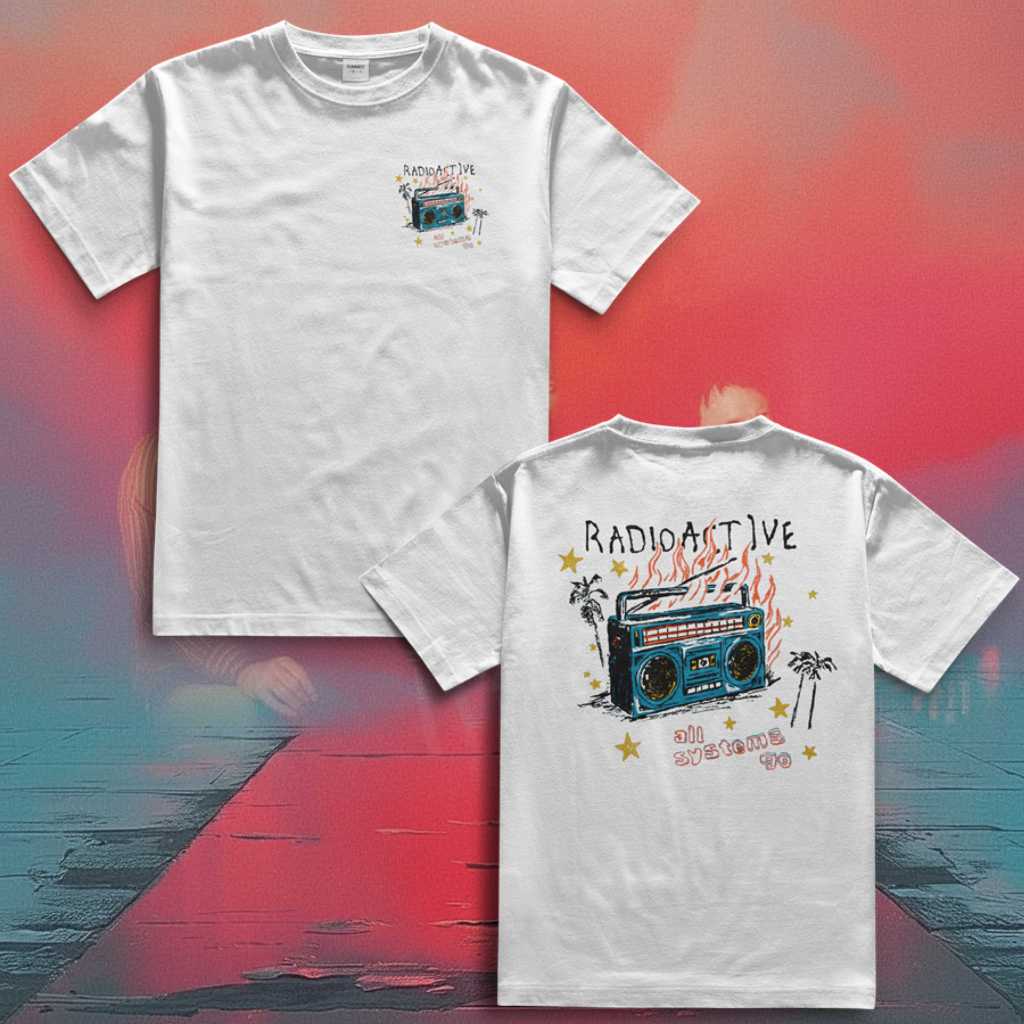 Camiseta Imagine Dragons | Radioactive [Loom World Tour] [básico e plus ...