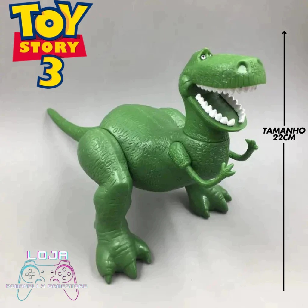 Rex Toy Story 22cm Boneco Action Figure Colecionavel Dinossauro ...
