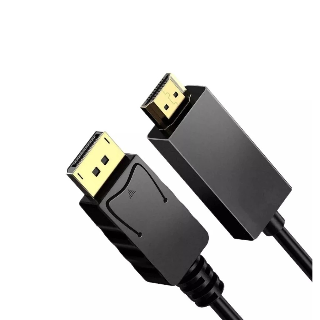 Cabo Displayport Para Hdmi Full Hd 4k 3d Com 1,8 Metros | Shopee Brasil