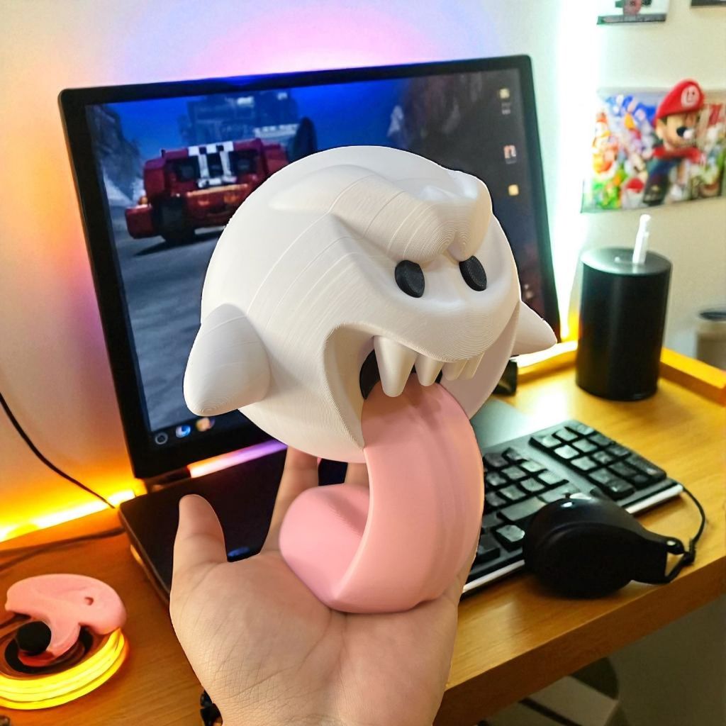 Estátua Boo Super Mario - Decoração Gamer | Shopee Brasil