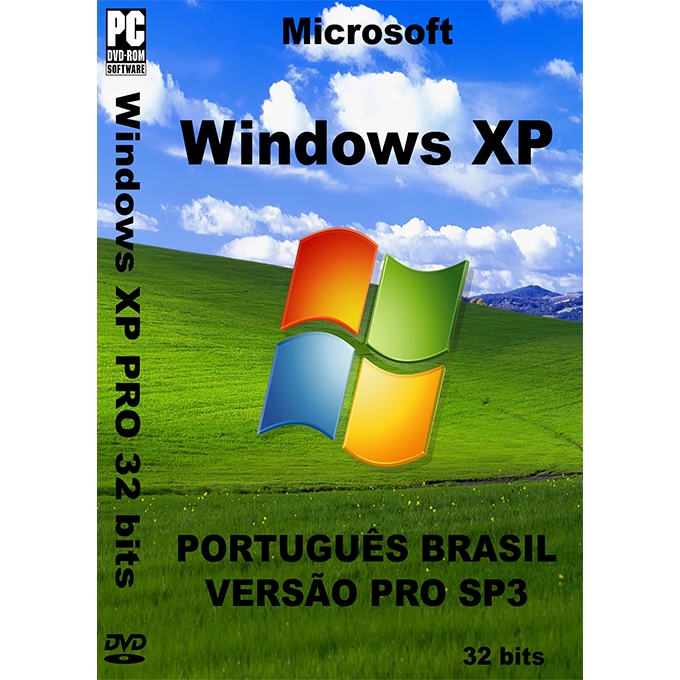 Windows XP PRO 32 bits (DVD/PC) | Shopee Brasil