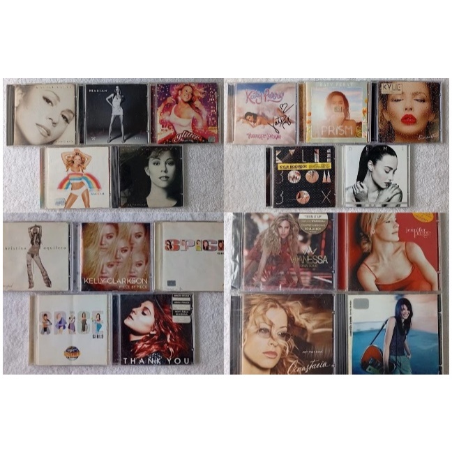 CD Dance Pop Divas Mariah Carey katy Perry Kyle Minogue Demi Lovato ...