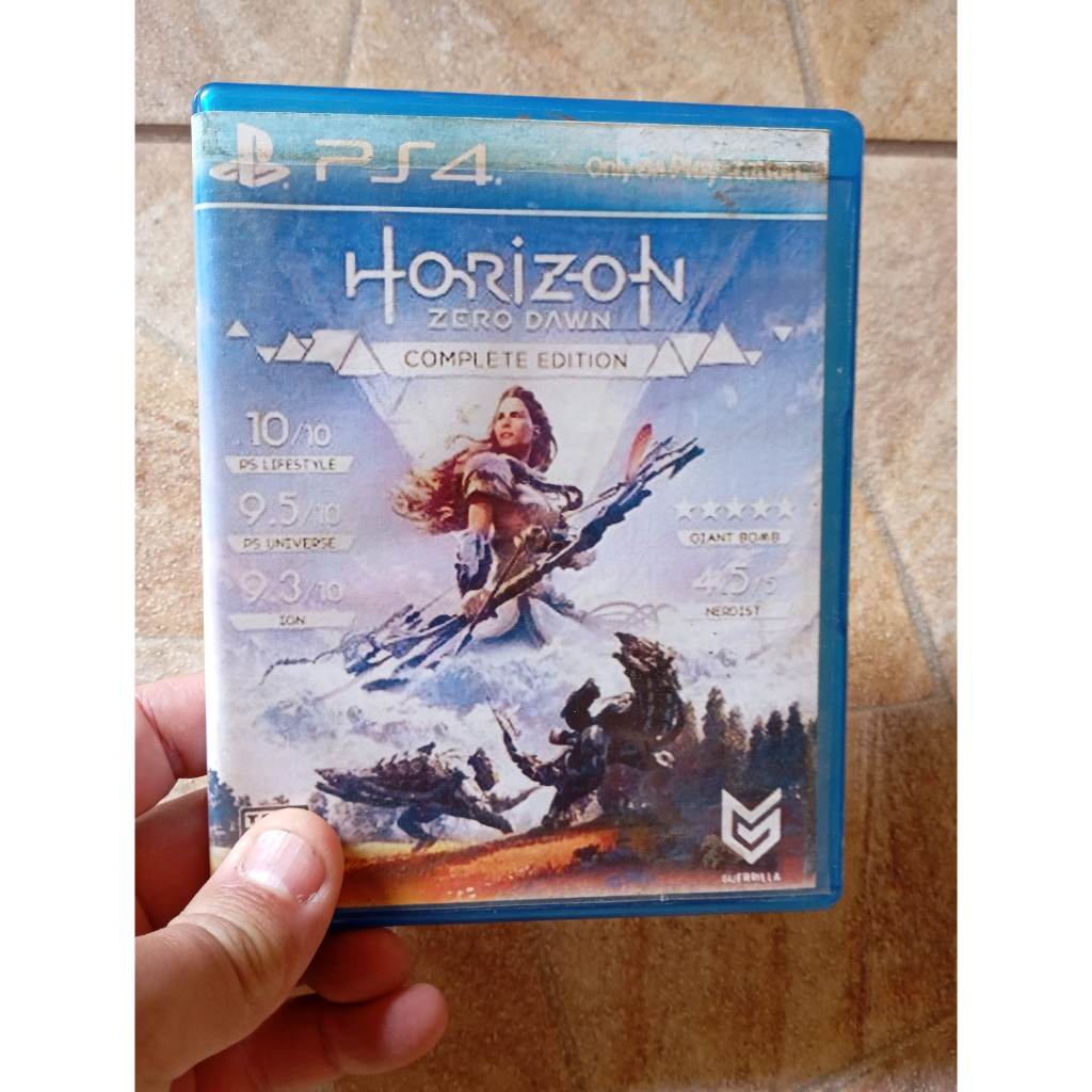 Horizon complete edition original PS4 ( capa reimpressa ) | Shopee Brasil