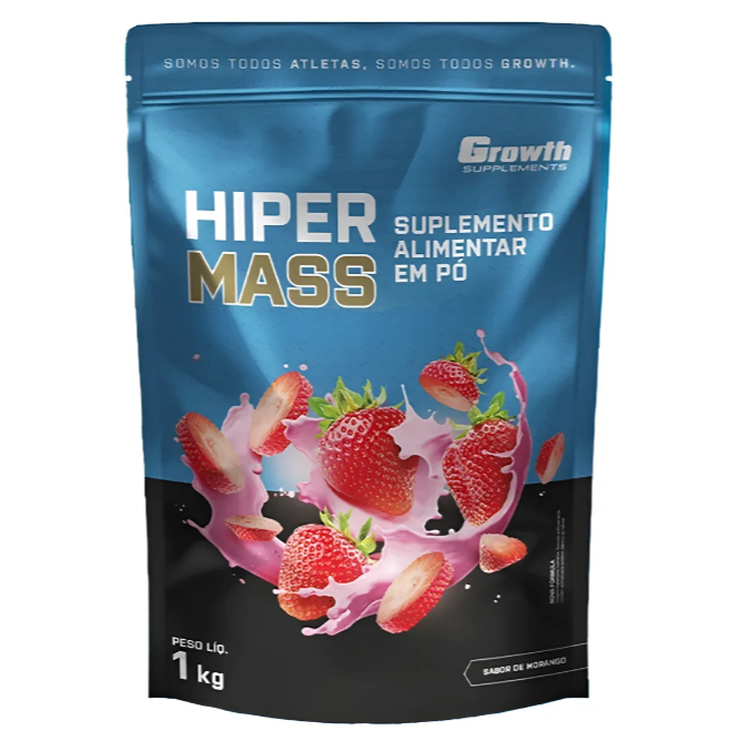 Hiper Mass 1kg - 36 Gr de proteína por dose - Original - Growth ...