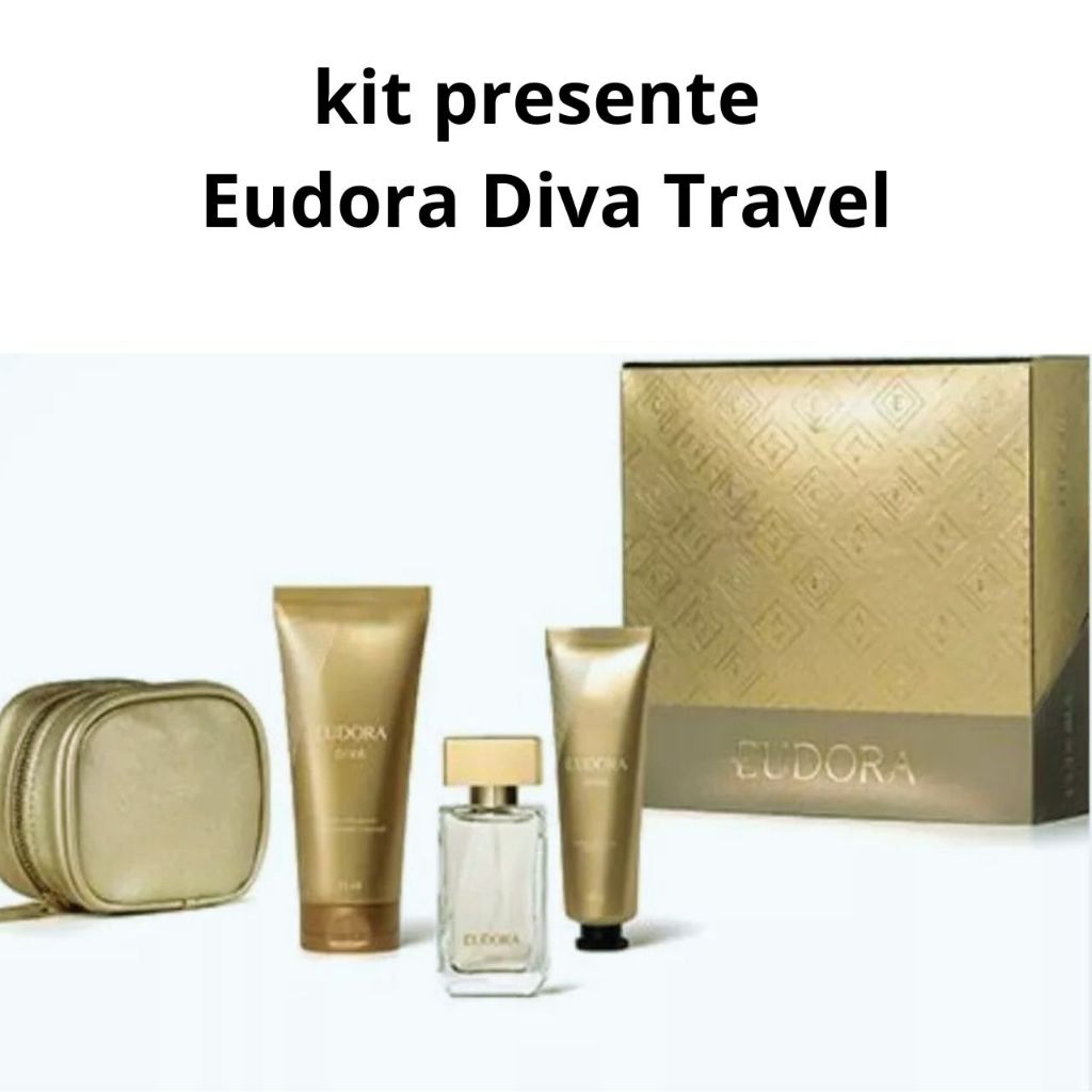 kit Presente Eudora Diva 4 itens | Shopee Brasil