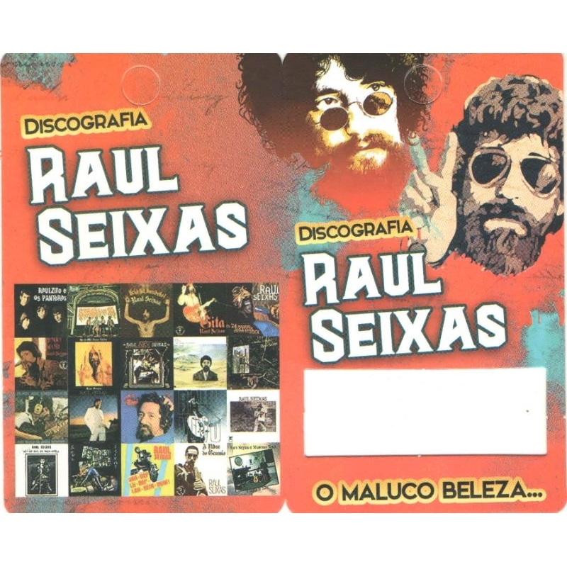 Play Drive Personalizado - Raul Seixas - Todos os Sucessos | Shopee Brasil