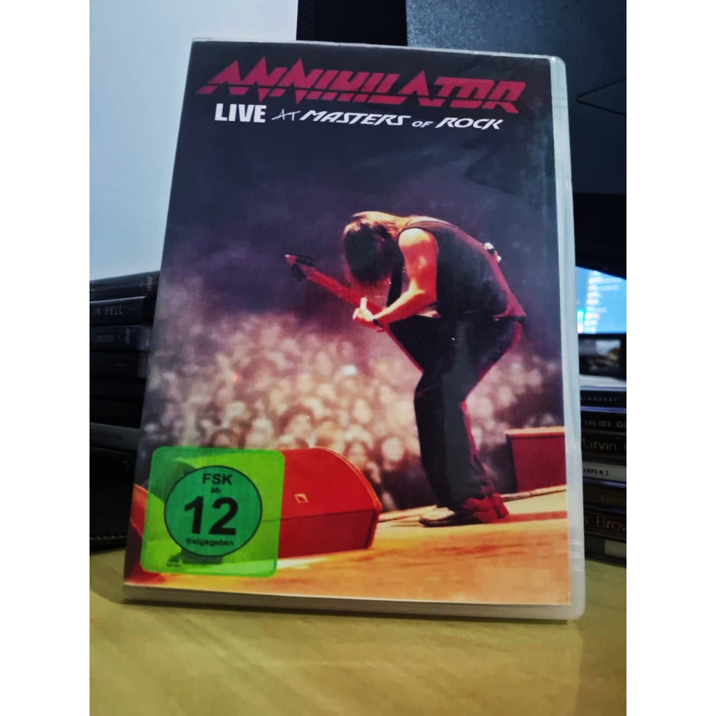 DVD - Annihilator - Live at Masters of Rock | Shopee Brasil