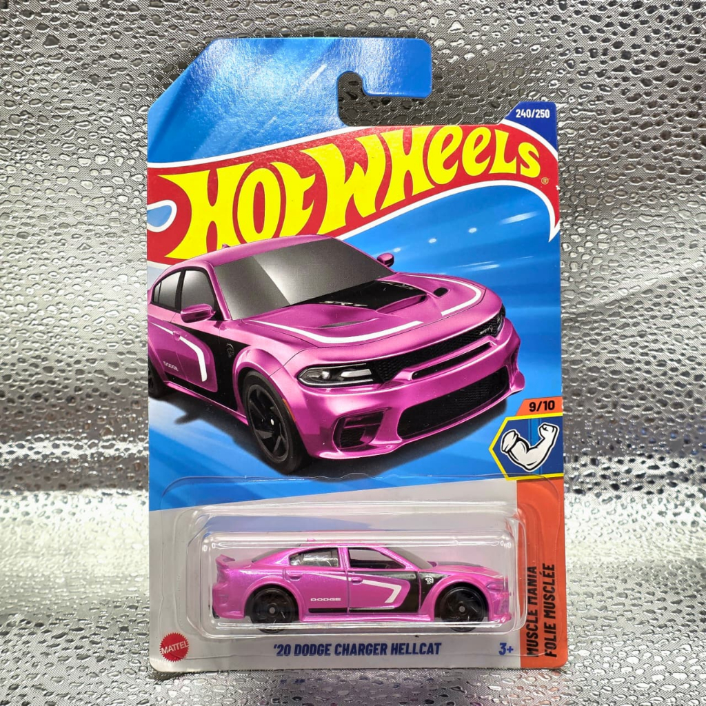 Hot Wheels 20 Dodge Charger Hellcat Rosa - Muscle Mania - JBB45 - Lote ...