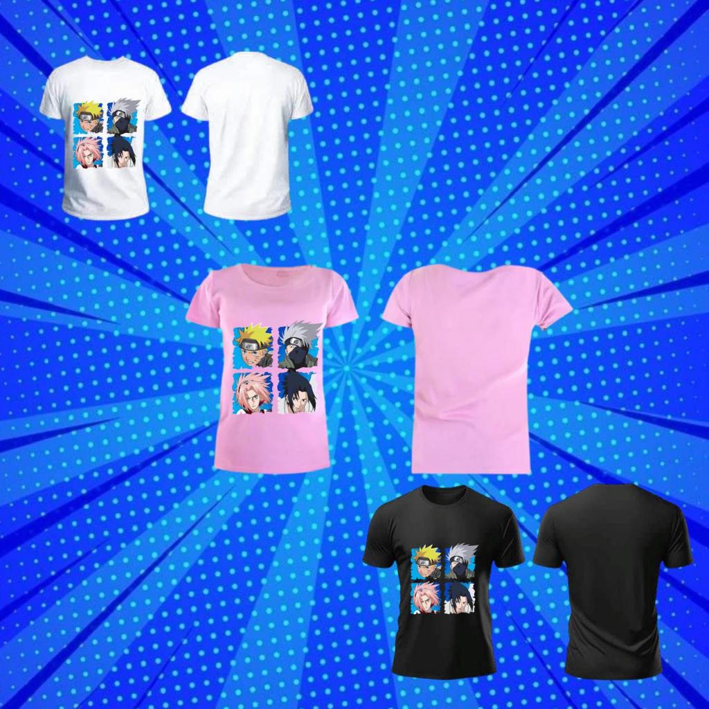 CAMISETA INFANTIL NARUTO– CONFORTO, ESTILO E DIVERSÃO! | Shopee Brasil