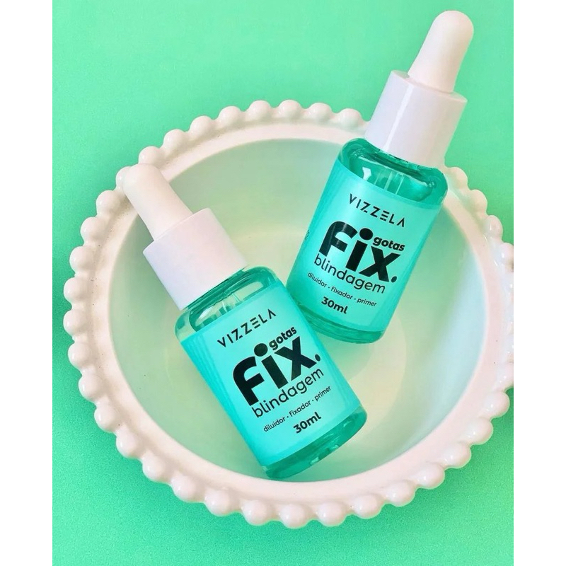 Gotas Fix Blindagem Vizzela | Shopee Brasil
