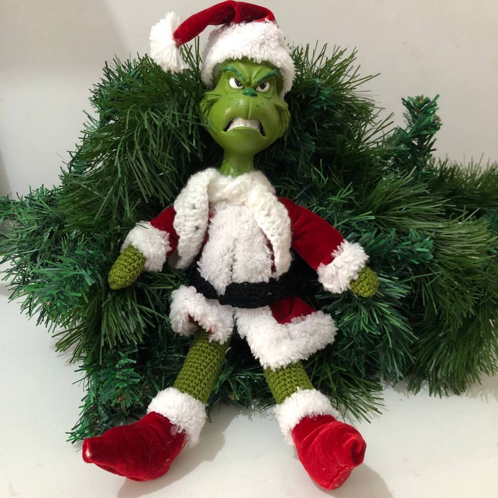 Boneco grinch enfeite de natal | Shopee Brasil