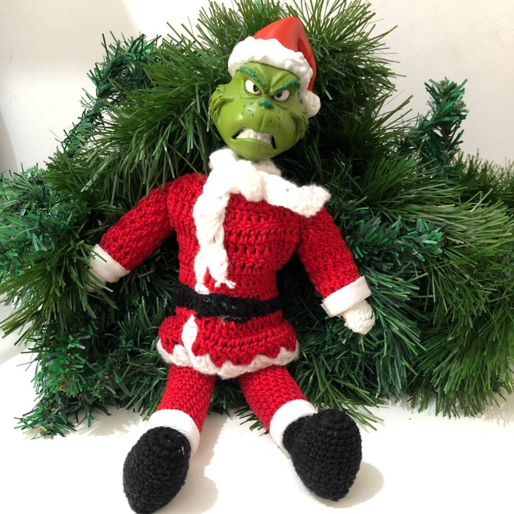 grinch boneco enfeite de natal | Shopee Brasil