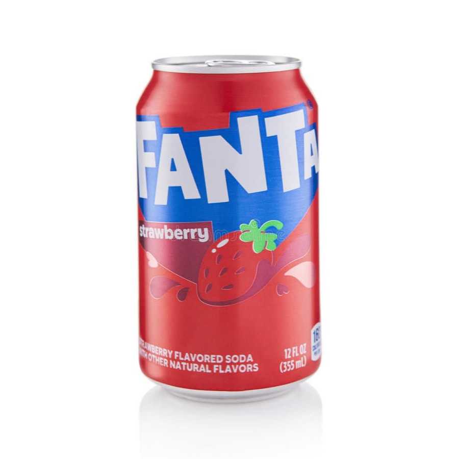 Fanta Strawberry Refrigerante de Morango Importado 355ml | Shopee Brasil
