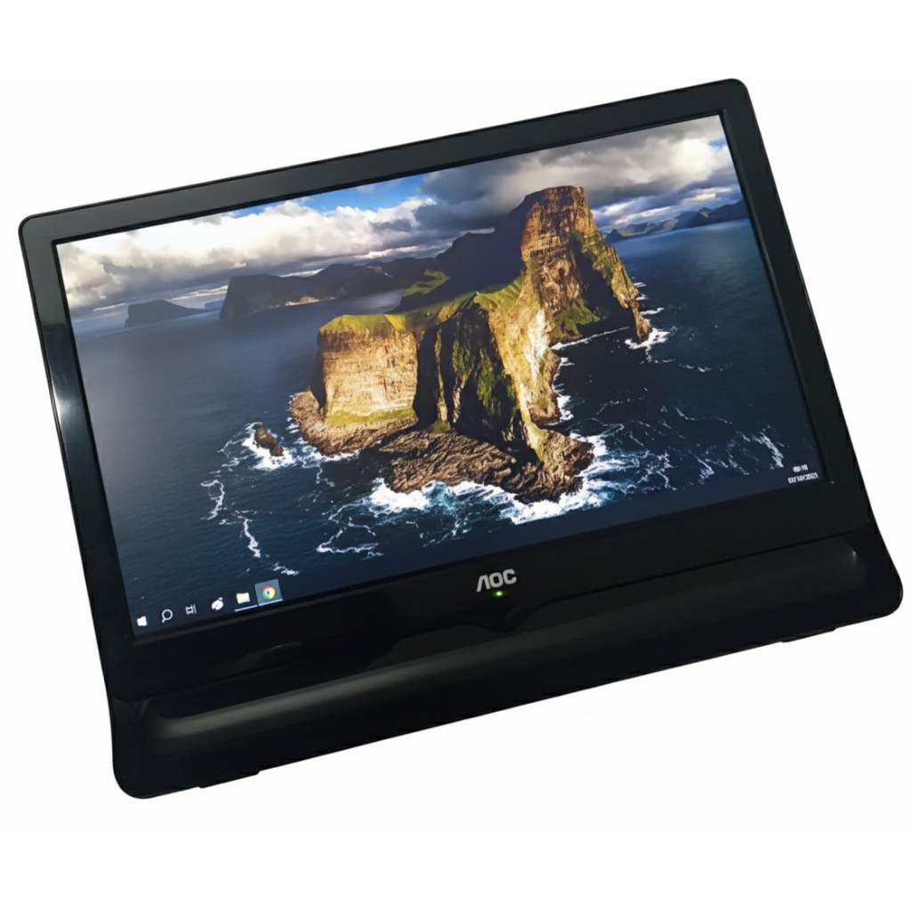 Monitor Led Aoc 18,5 Polegadas E966swn Garantia Nf Preto | Shopee Brasil