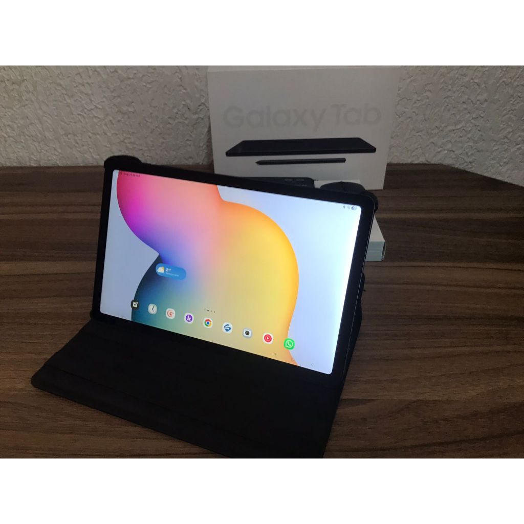 Tablet Samsung Galaxy Tab S6 Lite, 64GB, 4GB RAM, Tela Imersiva de 10.4' | Shopee Brasil