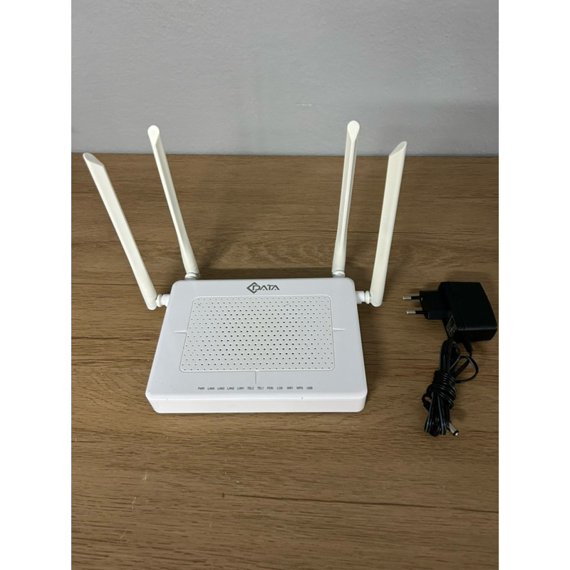 KIT ONT C-DATA XPON FD604GW-DG | Shopee Brasil