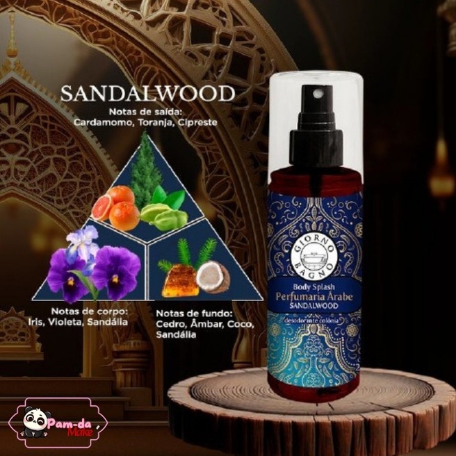 BODY SPLASH GIORNO BAGNO - SANDALWOOD | Shopee Brasil