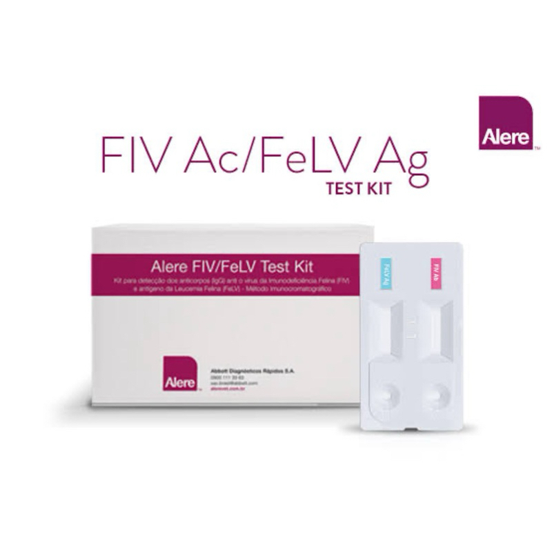 TESTE FIV/ FELV ALERE C/10 UNIDADES | Shopee Brasil