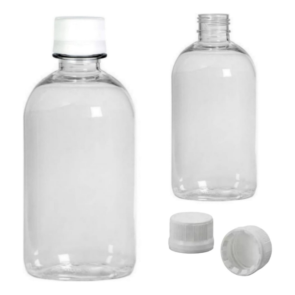 50 Frasco pet 250ml Shampoo Saboneteira Com tampa Rosca Selo e Lacre ...
